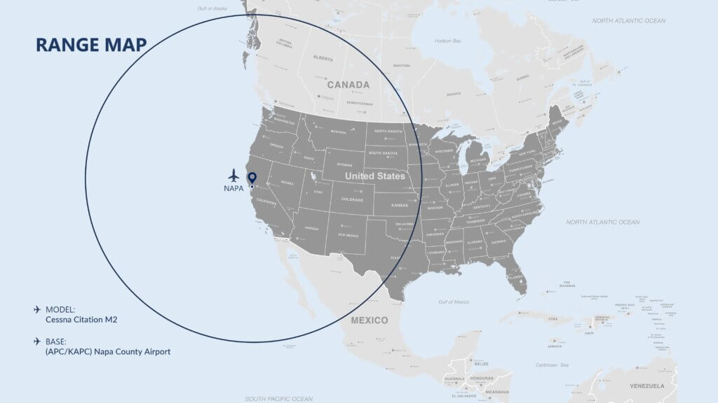 Citation M2 - Private Jet Charter - Pacific Coast Jet
